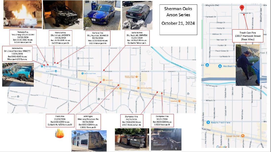 Sherman Oaks Serial Arsonist Arrested | Los Angeles Fire Department